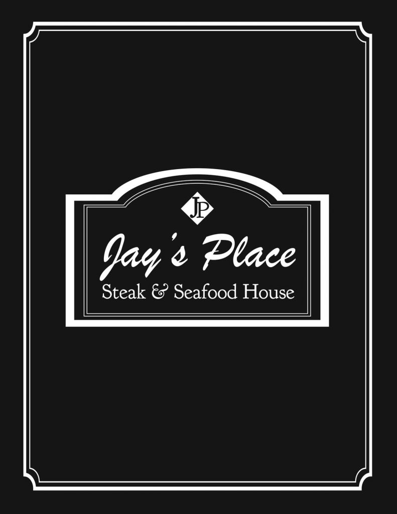 Menu | Jay's Place Steak and Seafood